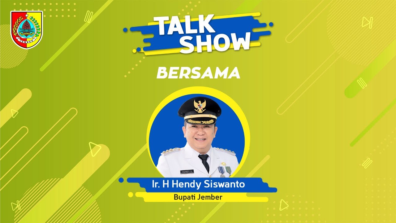 Talkshow bersama Bupati Jember - Prioritas Kerja Setelah Pengesahan ...