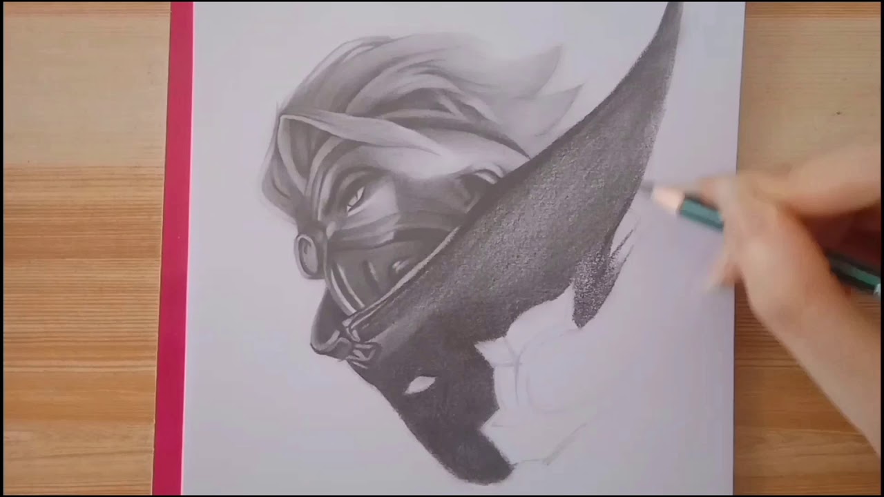 [Speed Draw] Granger Biosoldier from Mobile Legends - YouTube