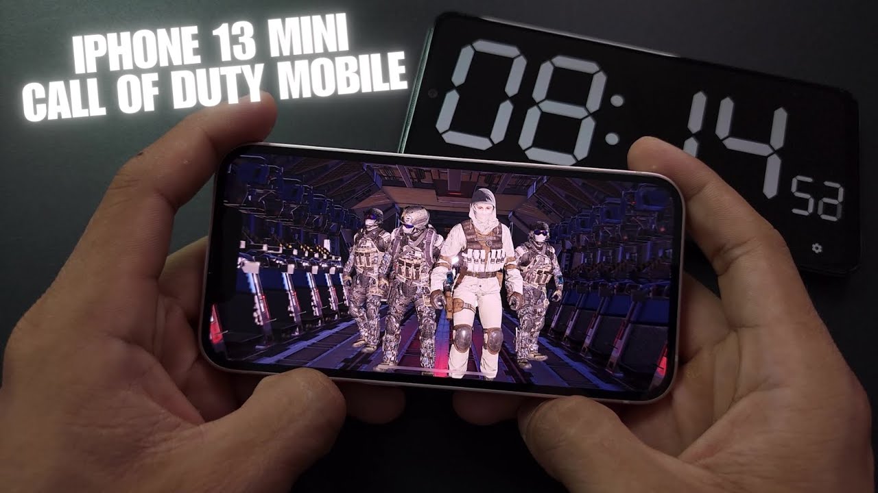 iPhone 13 Mini Call of Duty Gameplay CODM | Phone Gaming - YouTube