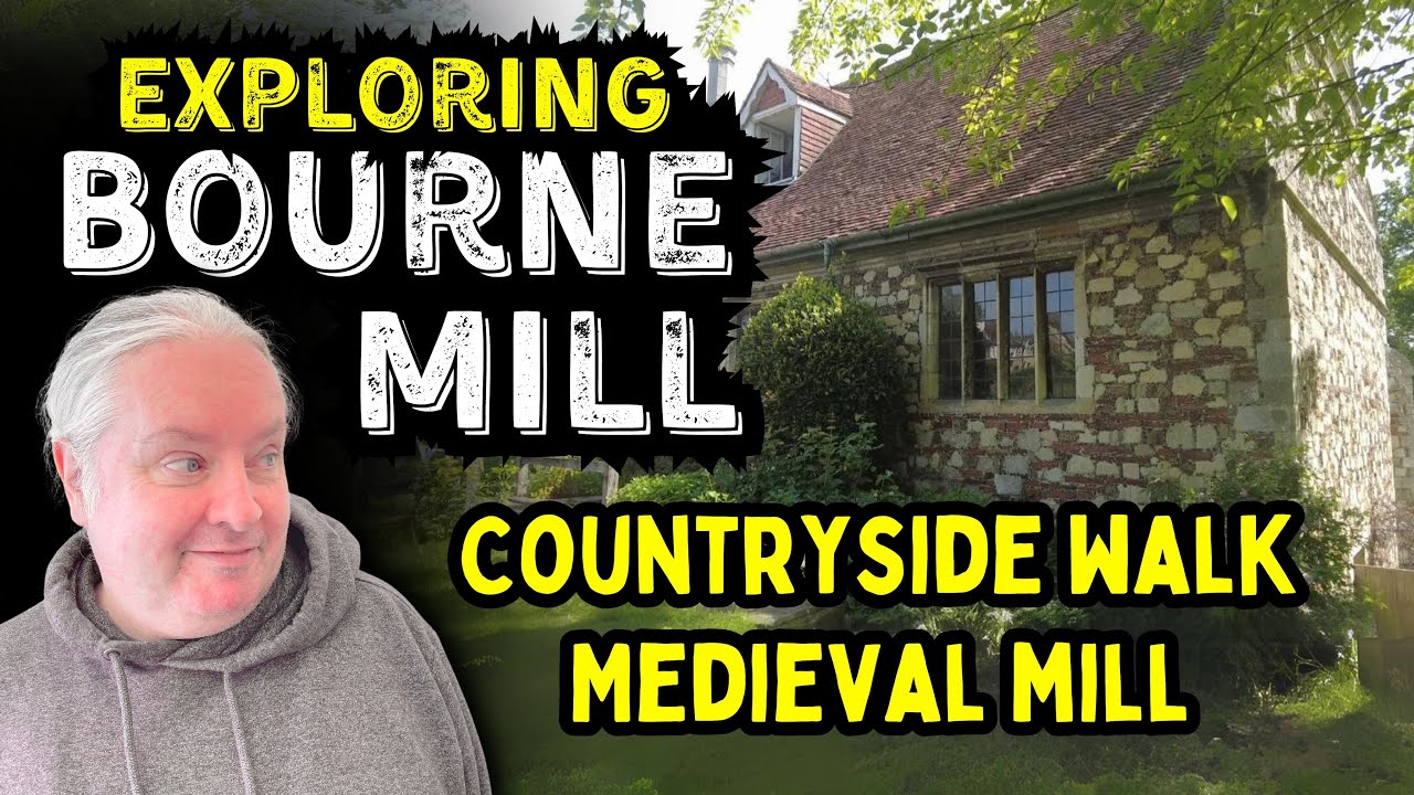 Exploring MEDIEVAL Bourne Mill, Countryside Walk & History Talk - YouTube