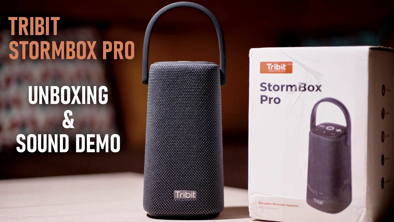 Tribit Stormbox Pro | Unboxing and Sound Demo - YouTube