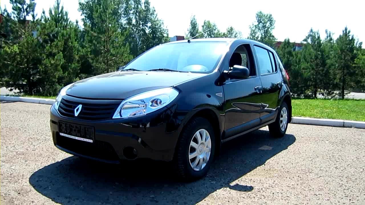 2012 Renault Sandero. Start Up, Engine, and In Depth Tour. - YouTube