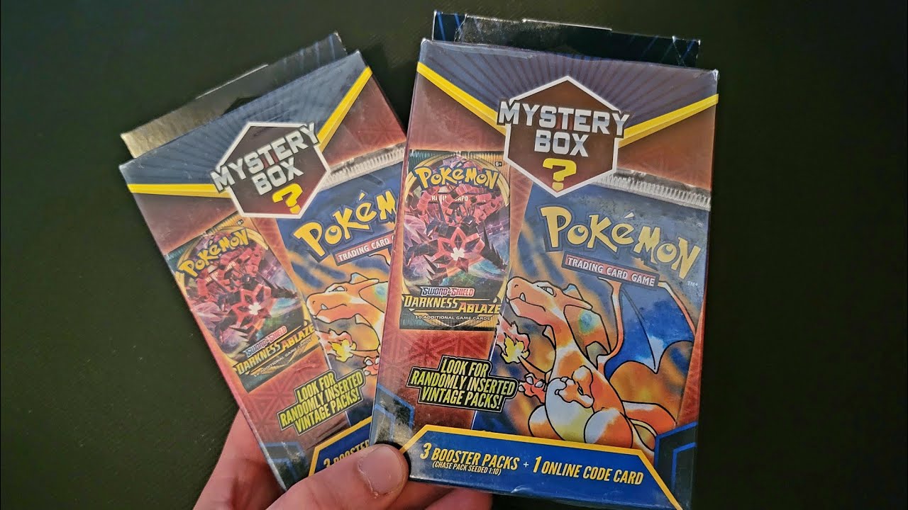 Opening 2 Pokémon Card Mystery Boxes from Wal-Mart!! - YouTube