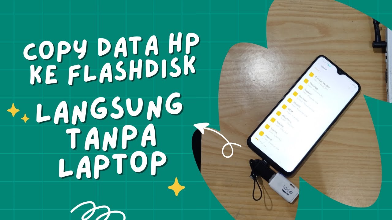 Cara Copy Data HP ke Flashdisk Secara Langsung - YouTube