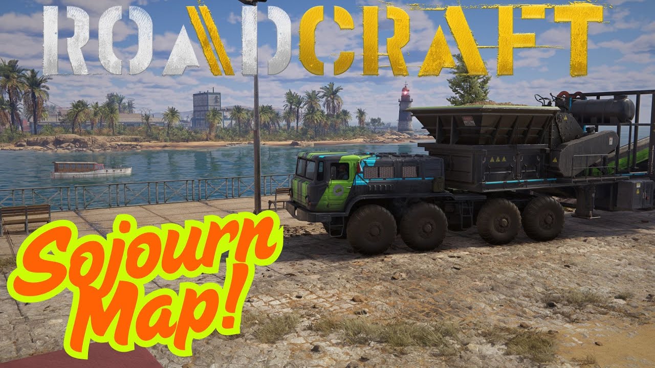 Mobile Sand Quarry! New Map More New Vehciles! Roadcraft! - YouTube