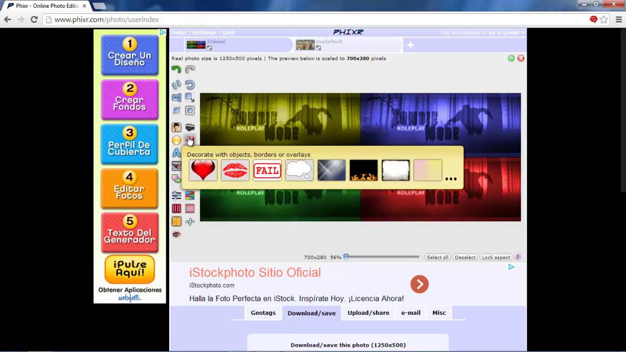 como usar phixr - YouTube