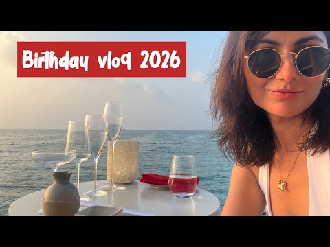 Un-birthdaying in Maldives #sritijha #travelvlog #maldives