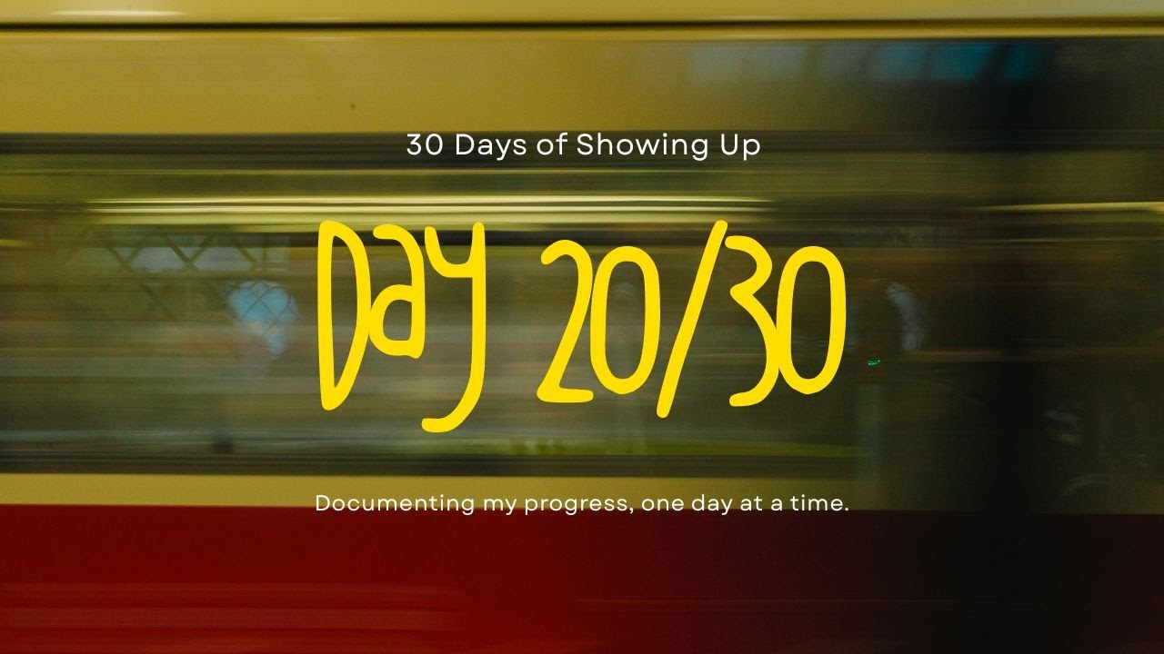 Day 20 of Showing Up - Latihan Foto - YouTube