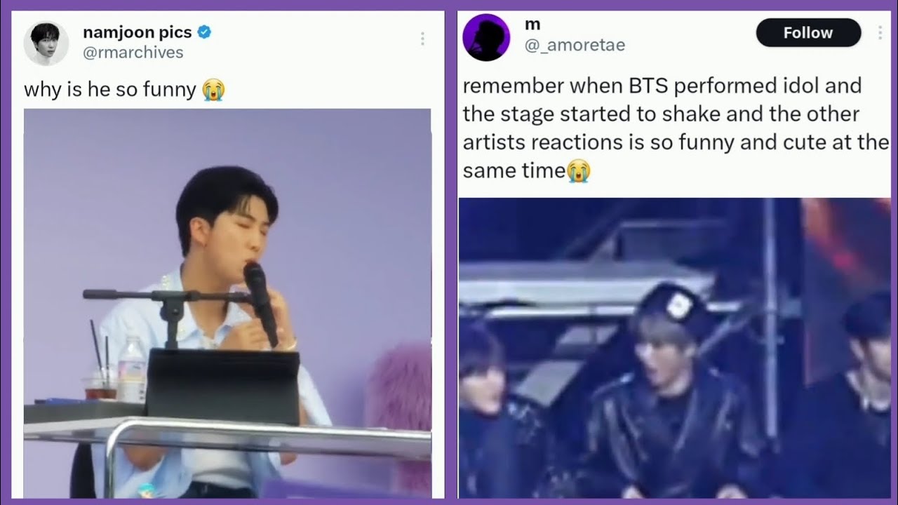 BTS tweets that are wholesome - YouTube