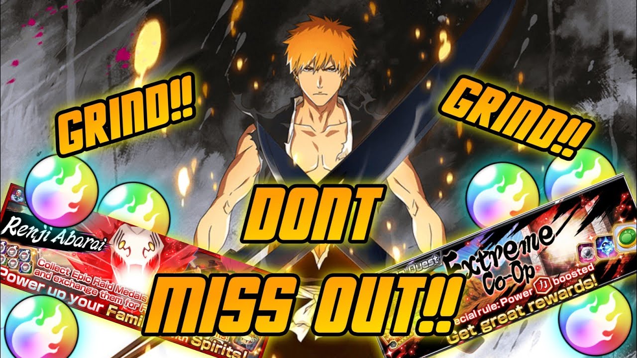 DO THIS NOW!!Things To Grind Now in Bleach Brave Souls. - YouTube