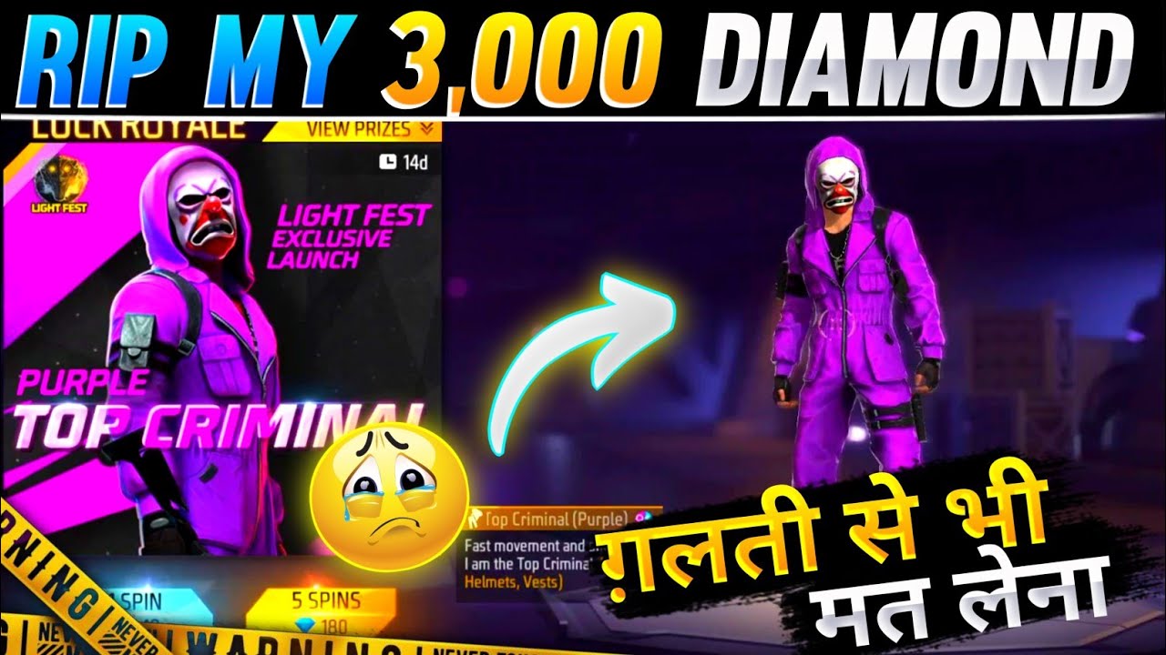 CRIMINAL BUNDLE RETURN| FREE FIRE NEW EVENT | PURPLE CRIMINAL FREE FIRE ...