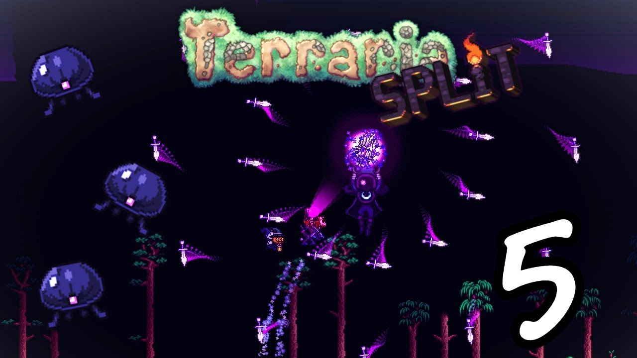 Terraria [Split Mod] Let's Play Episode 5: Stop Right There, Criminal ...