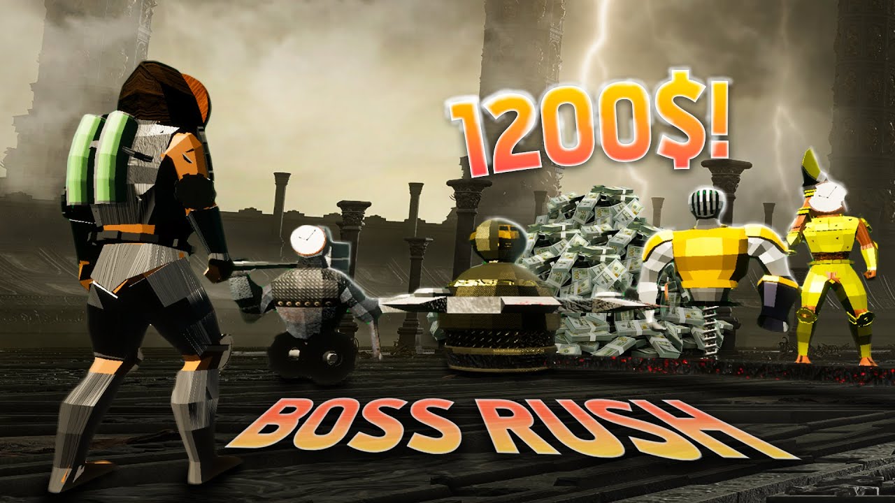 I Made A Boss Rush Game To Win 1200$!! - YouTube
