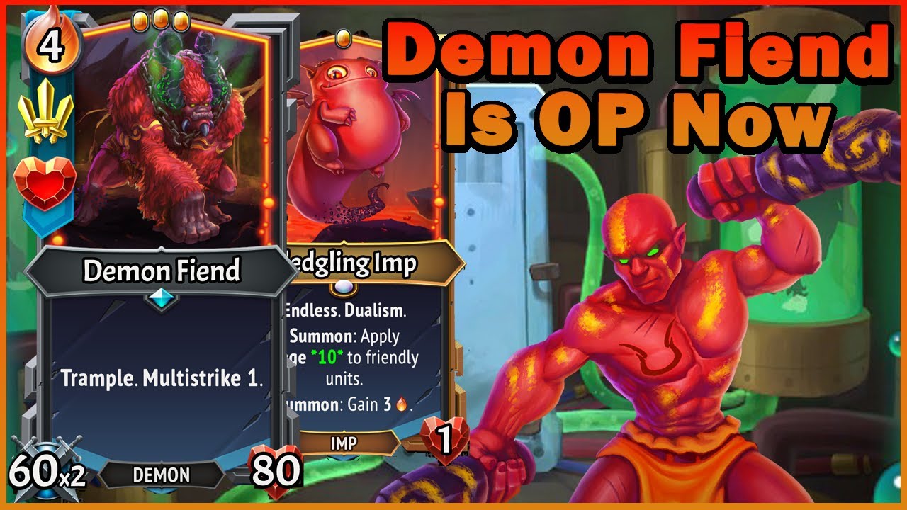They Giga Buffed Demon Fiend And He's OP Now (Monster Train 2) - YouTube