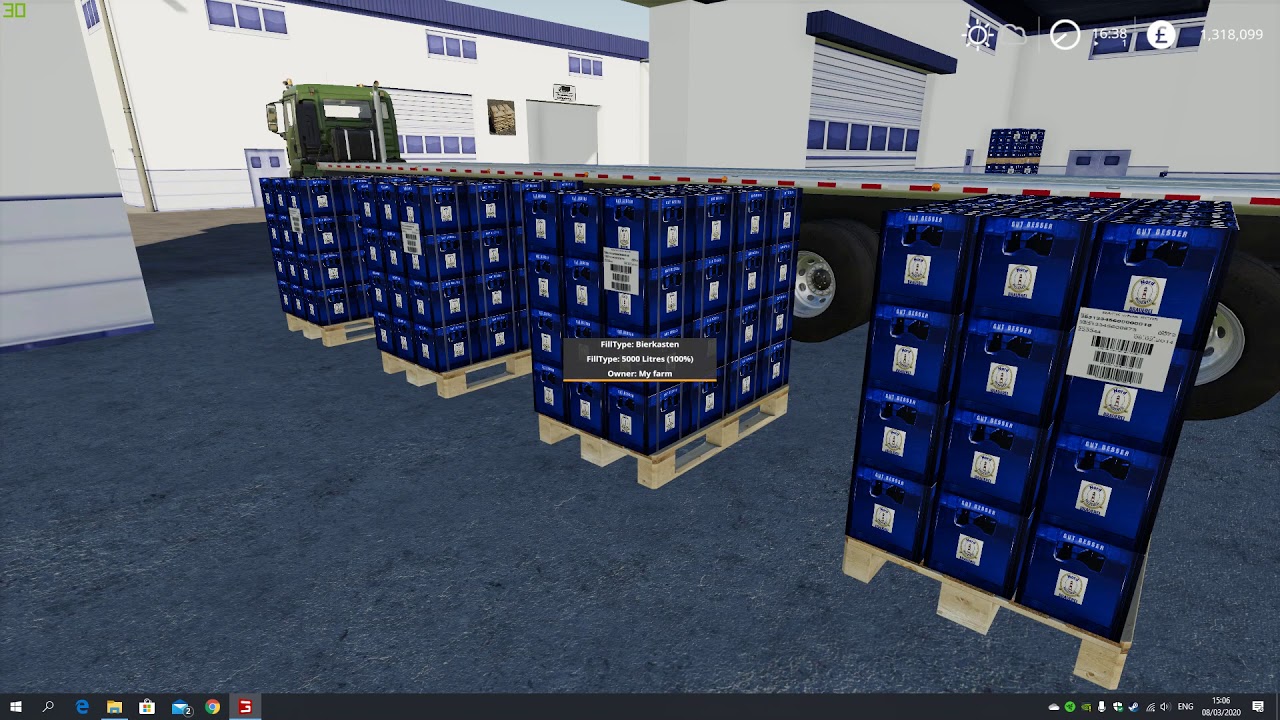 Selling Beer from our brewery on FS19. Loads of moneeeey!!! - YouTube