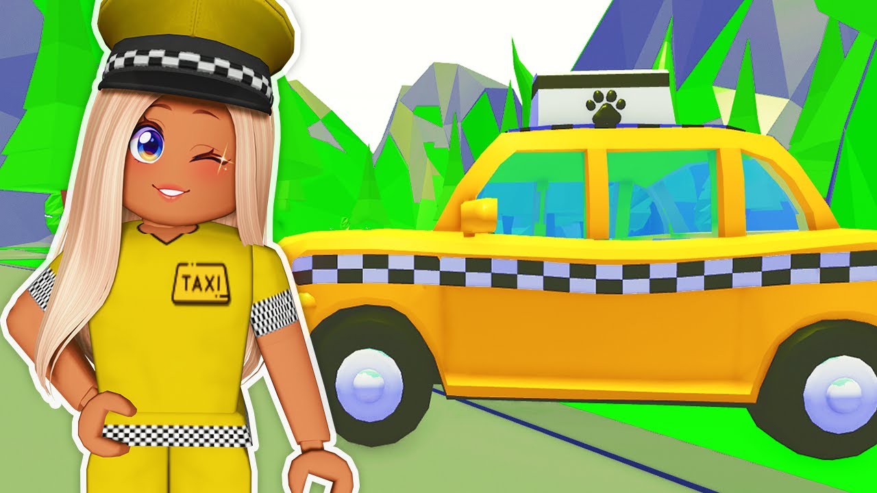 🚕 BECOMING a TAXI DRIVER on Adopt Me - YouTube