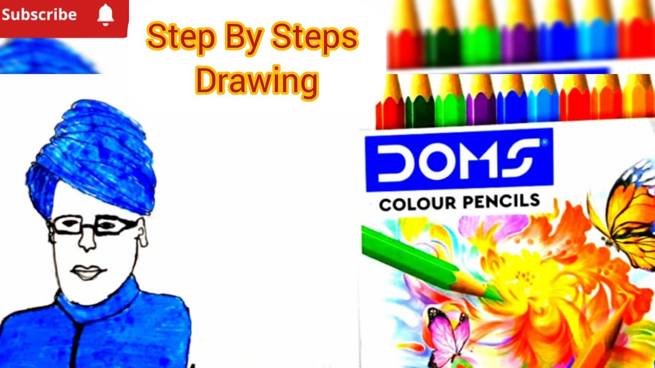How to draw Dr. C.V. Raman easy drawingstepby step2023🎨 ️#artwork# ...