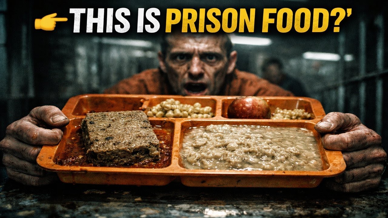 What They REALLY Eat in U.S. Prisons _ 24 Hours Inside Cell Food ...