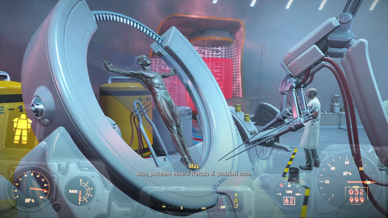 Fallout 4 - A Synth's birth - YouTube