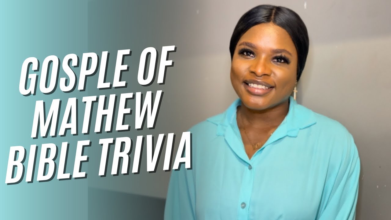 Ultimate Bible Trivia: Test Your Knowledge on the Gospel of Matthew ...