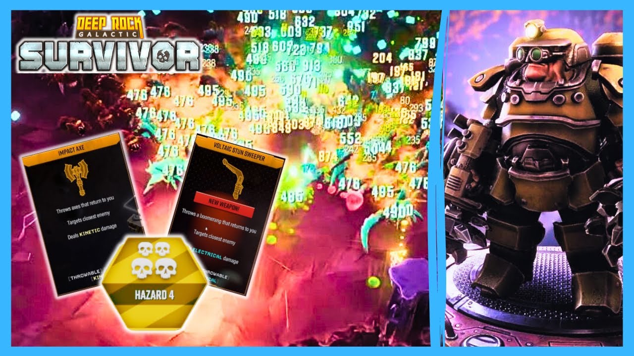 Axe & Boomerang Dwarf - Deep Rock Galactic: Survivor - YouTube