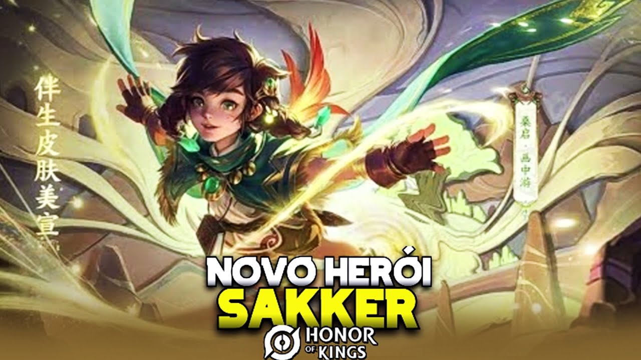 CONFERINDO GAMEPLAY DO NOVO HERÓI SAKEER! NOVO SUPORTE SANG QI CHEGOU ...