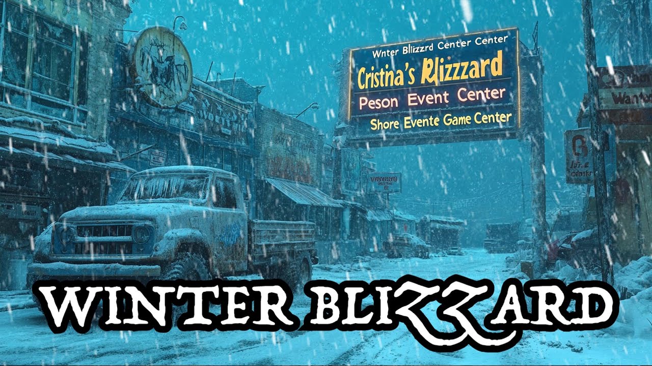 Loud Blizzard Wind & Relaxing Winter Sounds┇Intense Blizzard Noises ...