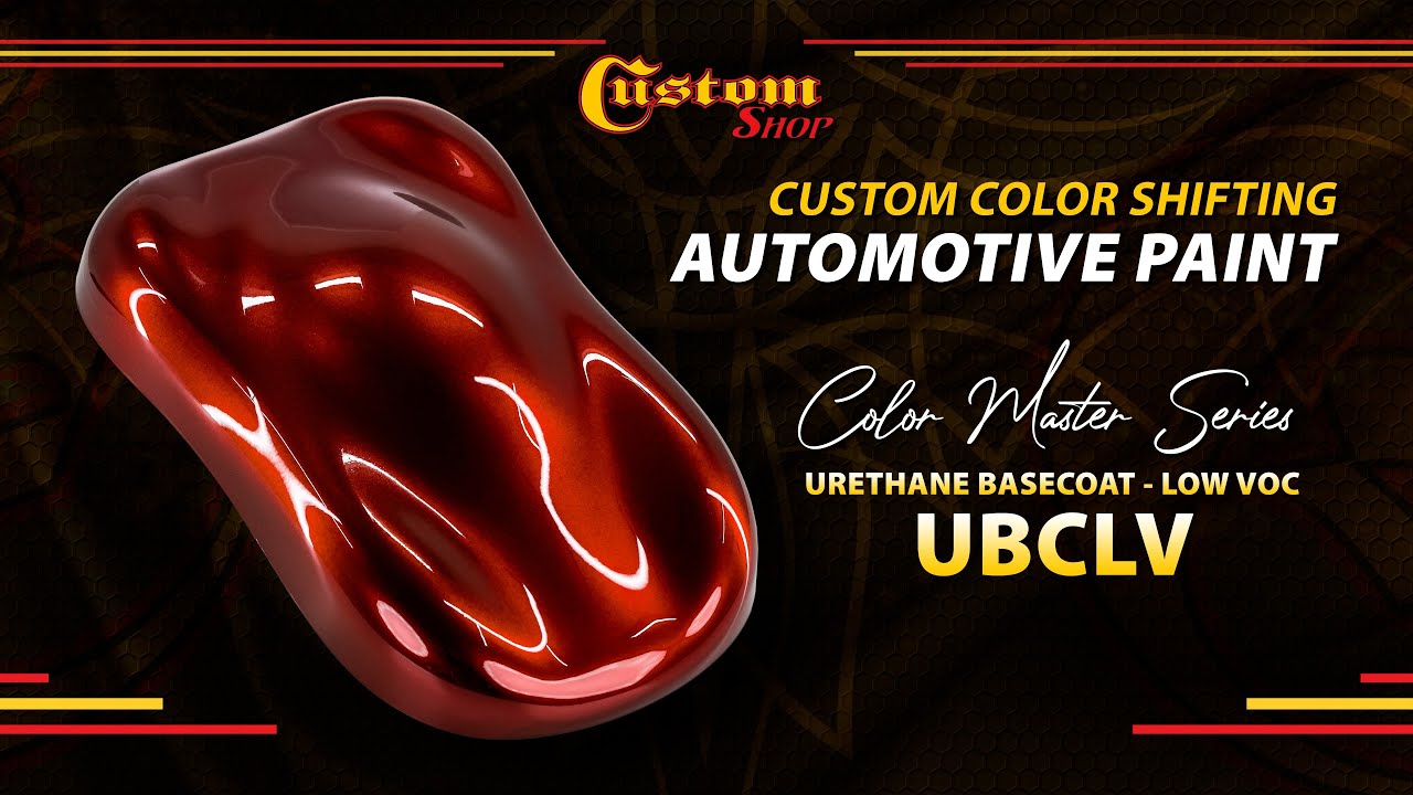 Color Shifting Automotive Paint - Apple Red to Gold - YouTube