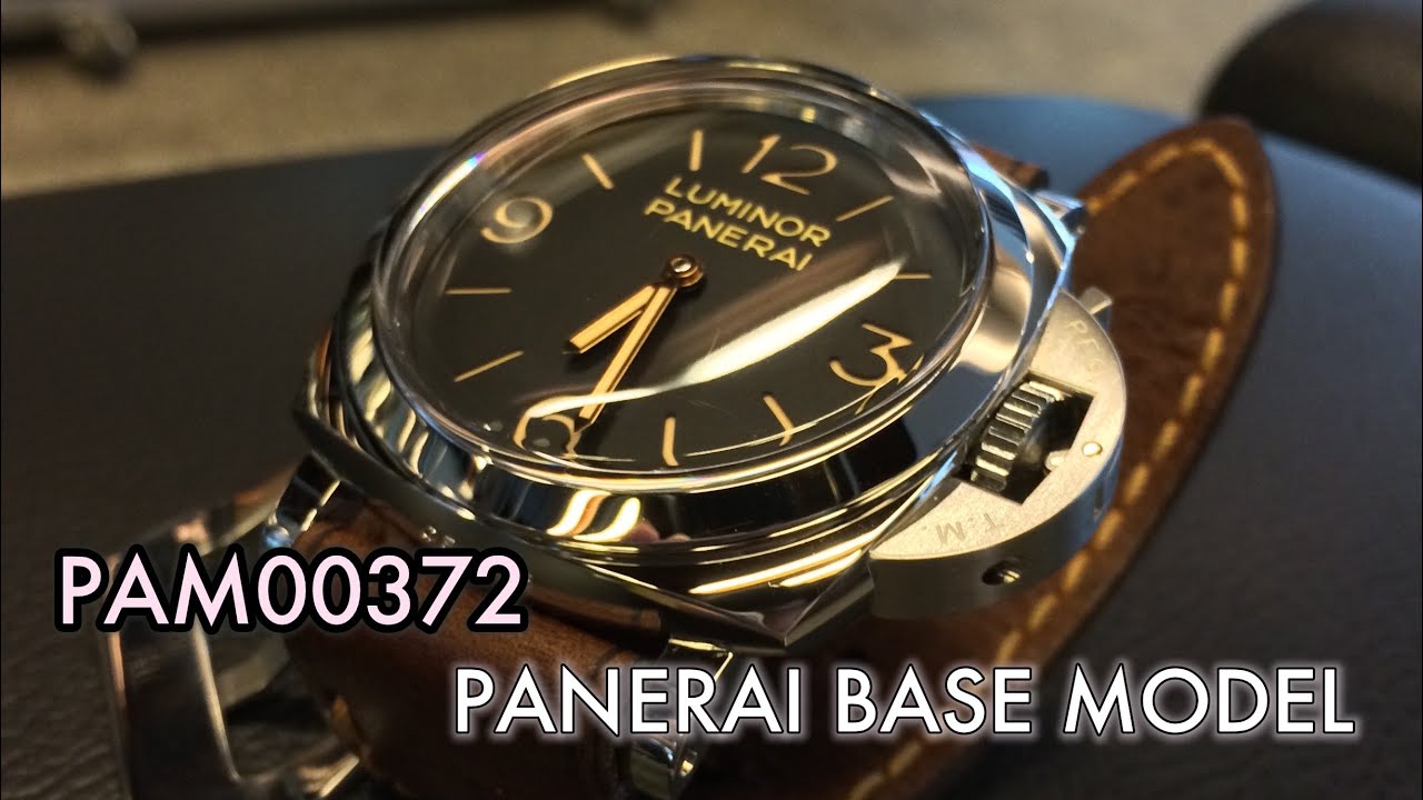 PANERAI Luminor PAM 372 (Base Model) #pam372 #沛纳海 #pam00372 - YouTube