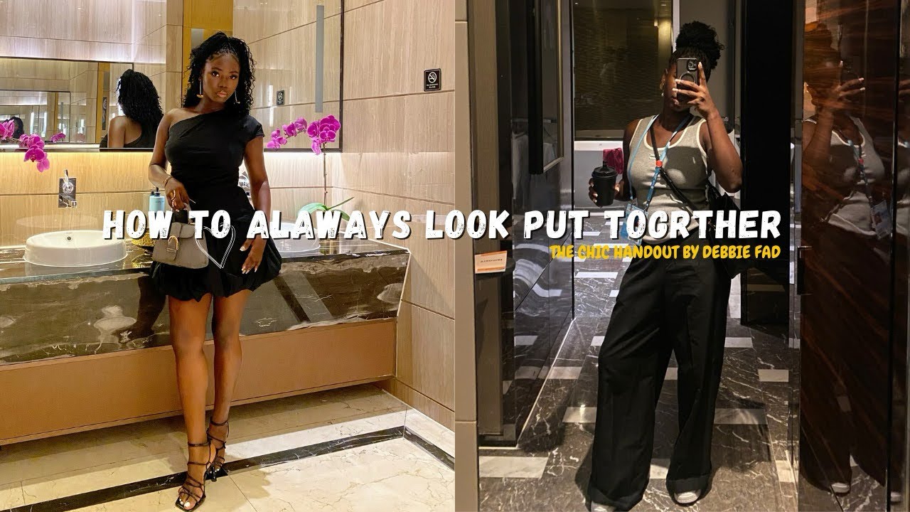 The secret to looking put together every day - YouTube
