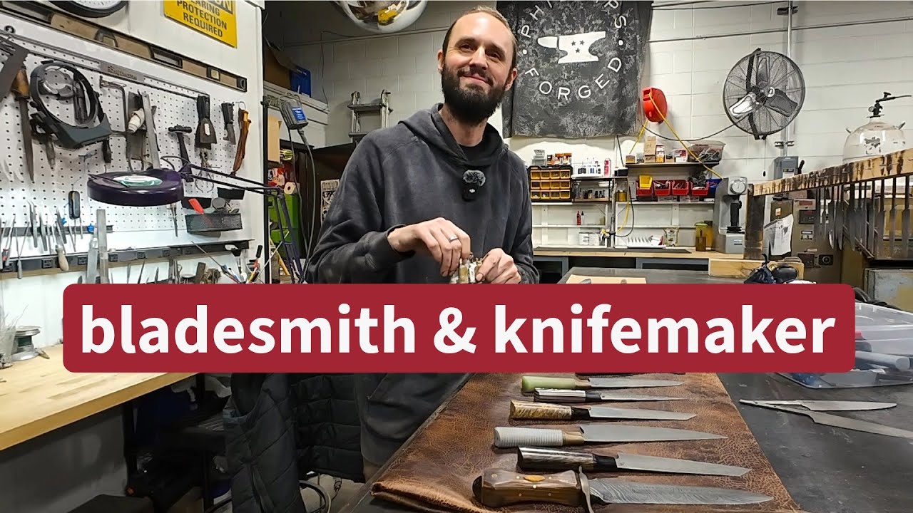 Meet the Bladesmith & Knifemaker John Phillips of Primeaux - YouTube