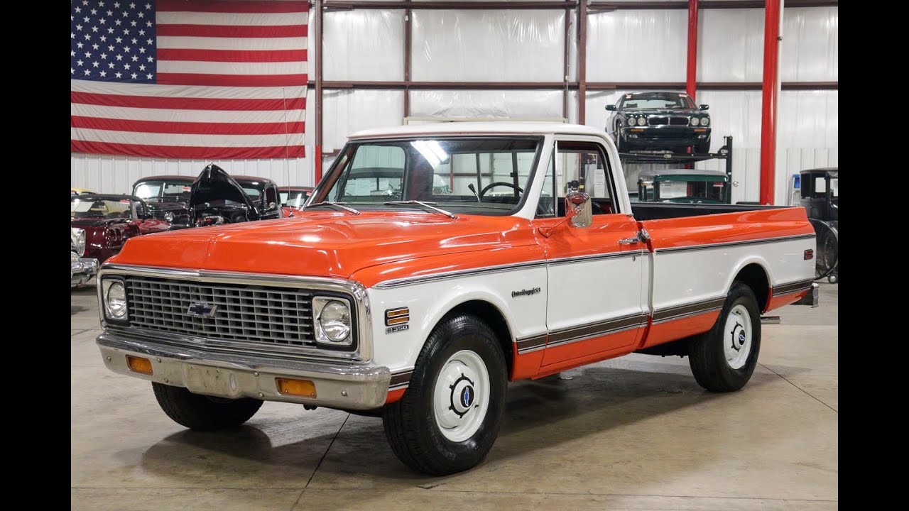 1971 Chevy C20 For Sale - Walk Around Video (9K Miles) - YouTube
