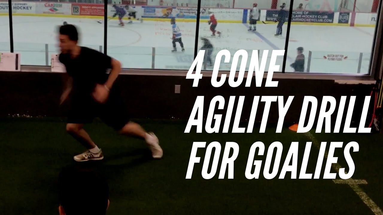 Hockey Goalie Agility Drill w/ David Tomeo at Parabolic Performance ...