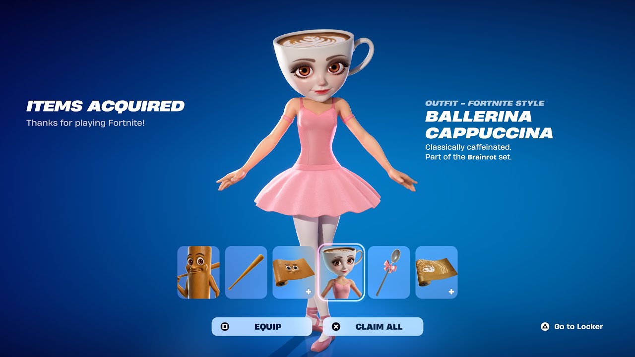 HOW TO GET BALLERINA CAPPUCCINA SKIN IN FORTNITE! - YouTube