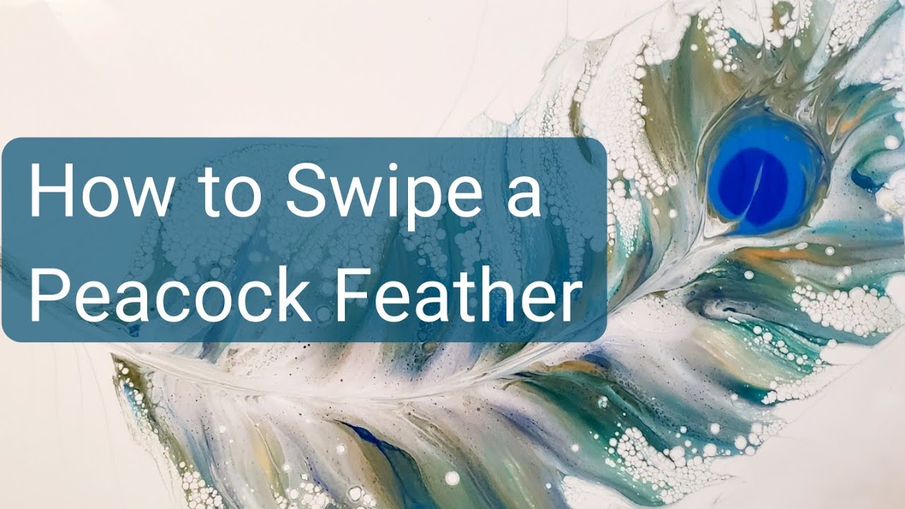 How to Swipe a Peacock Feather 055 - YouTube