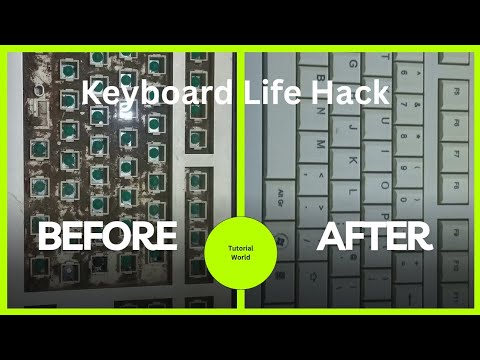 How to fix jammed keys of Keyboard | Tutorial World - YouTube