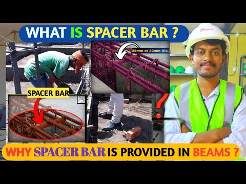 WHY WE PROVIDED SPACER BAR IN BEAMS ? ll SUBHASH CIVIL ENGINEER - YouTube