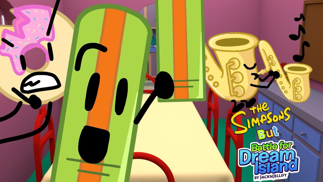 The Simpsons but... BFDI!!! - YouTube