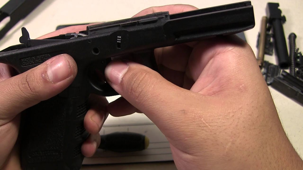 Tokyo Marui Glock 17 Reassembly (HD) - YouTube