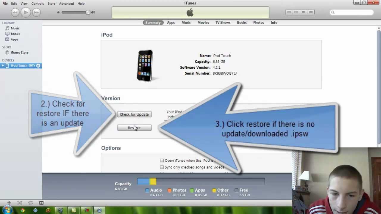 How To Restore An iPhone/iPad/iPod Touch For Dummies! - YouTube