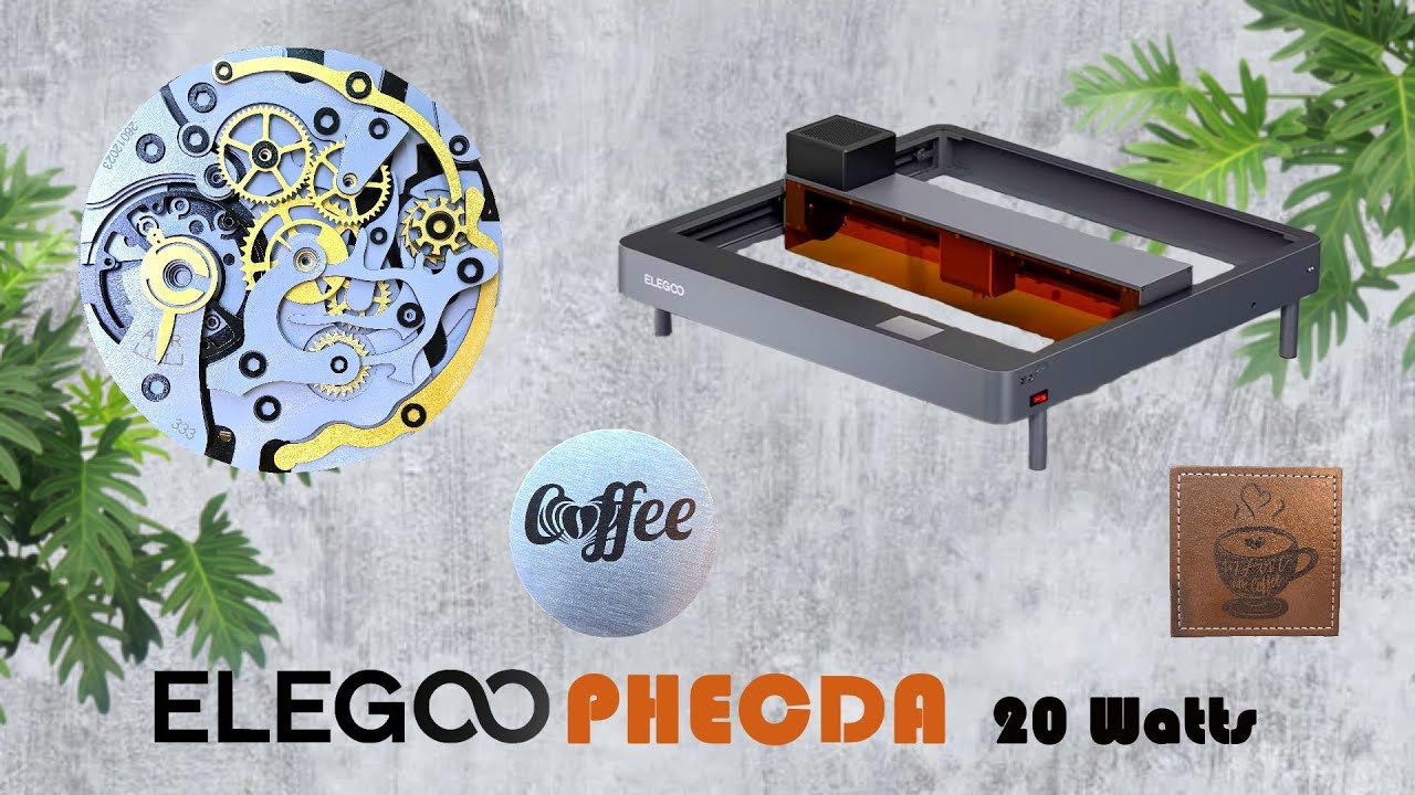 Elegoo Phecda 20 watts.. - YouTube