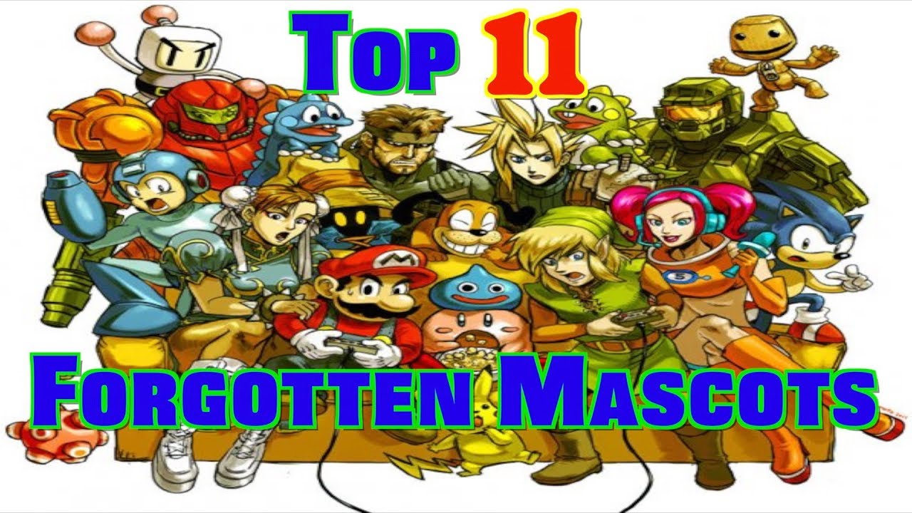 Top 11 Forgotten Mascots - YouTube