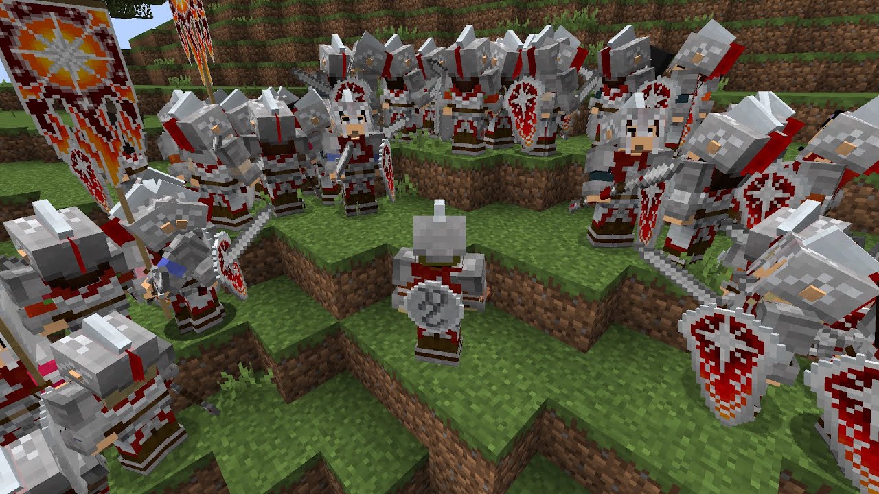 the army grows (LOTR minecraft mod) first age pt12 - YouTube