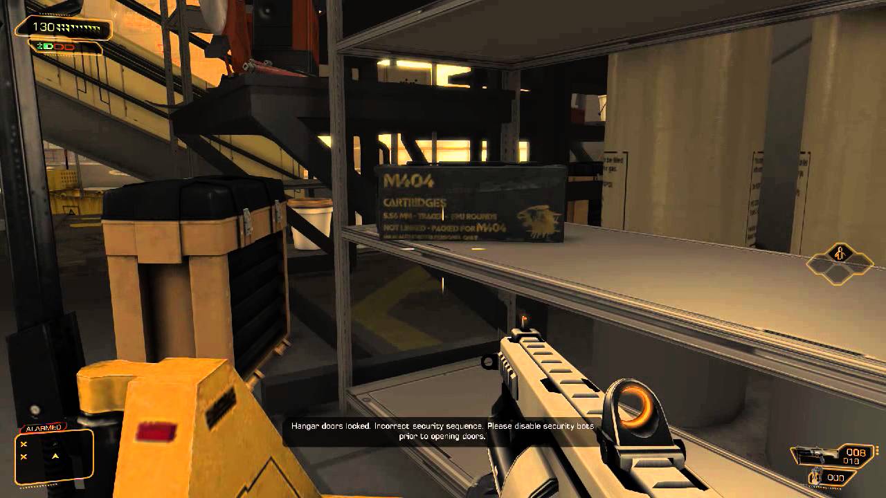 Deus Ex hacking robots - YouTube