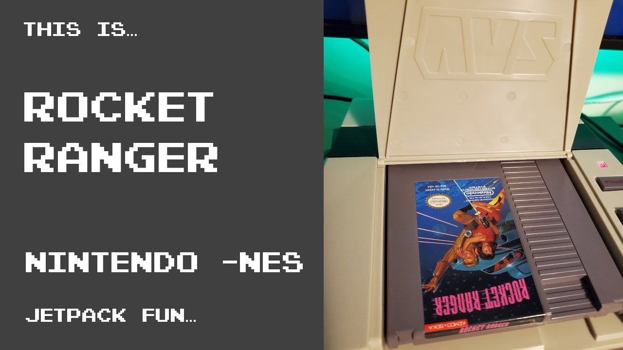 This is Rocket Ranger for the NES - YouTube