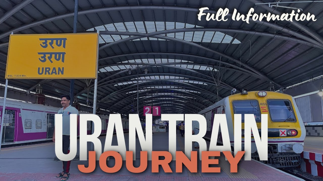 Uran Belapur Train Journey & Complete Information | उरण ते बेलापुर ...