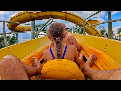 The Hydromagnetic Watercoaster Slide at Water World Colorado 