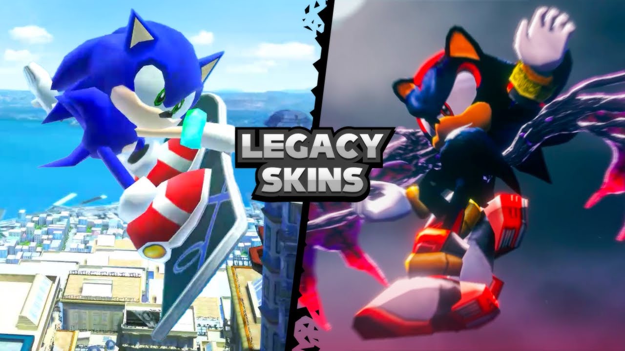 SA1 Sonic & SA2 Shadow in Sonic X Shadow Generations - YouTube