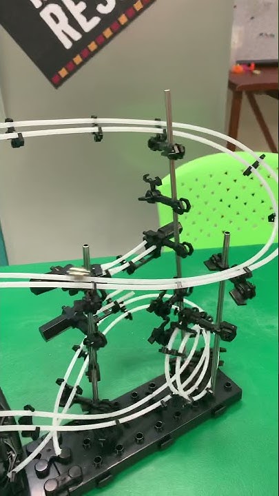 Made a Marble Run (Roller Coaster Project) - YouTube