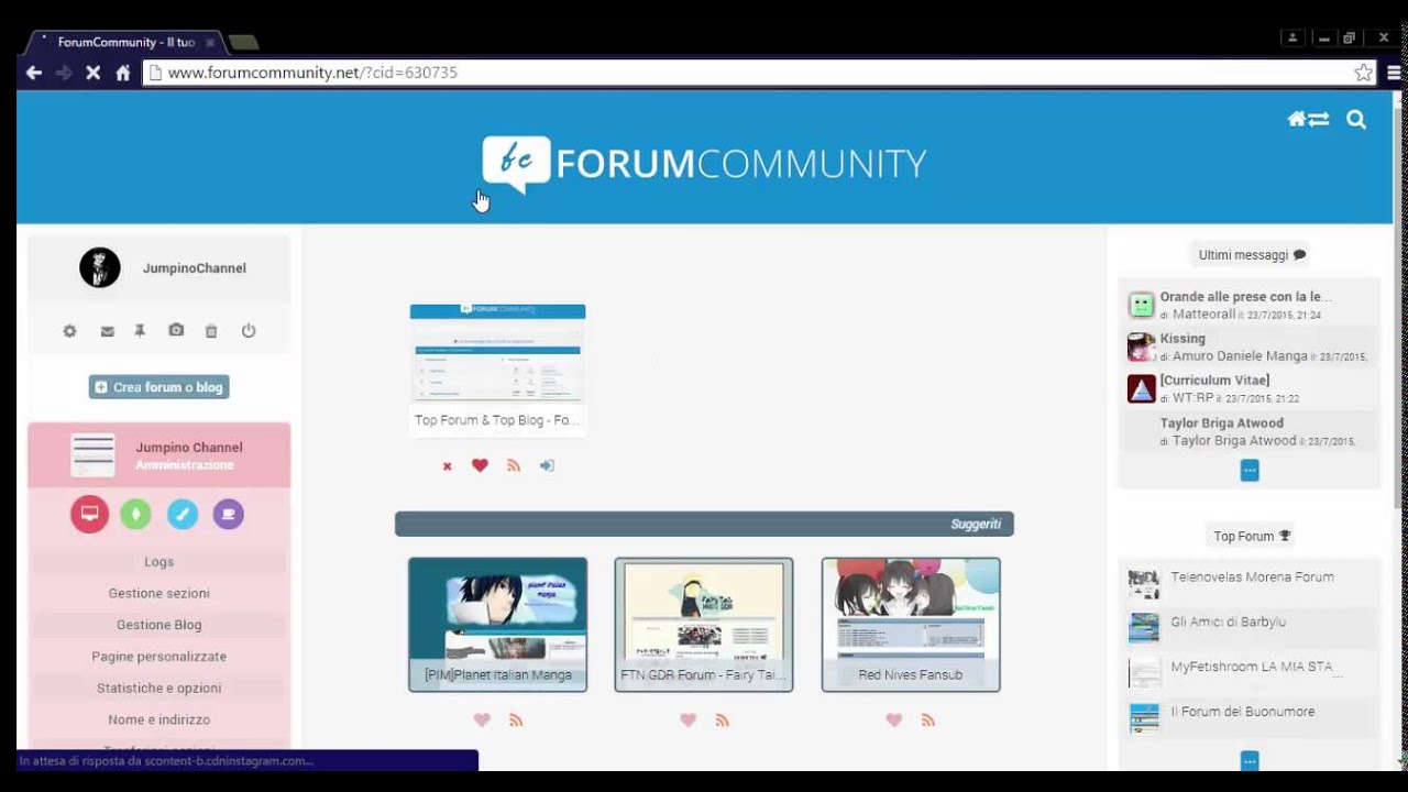 Tutorial - Come creare un forum gratis e facile da usare. - YouTube